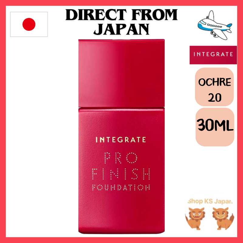 【Direct from Japan】INTEGRATE Pro Finish Liquid Ochre 20 Natural Skin ...