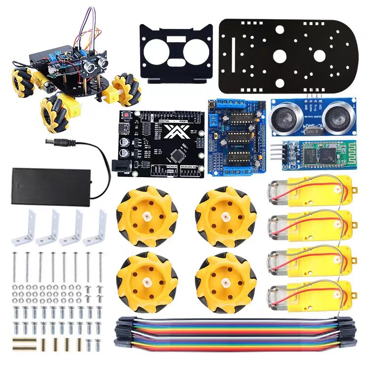 4Wd Mecanum LAFVIN Para Sa Arduino Robot Car Kit Smart DIY UNO R3 ...