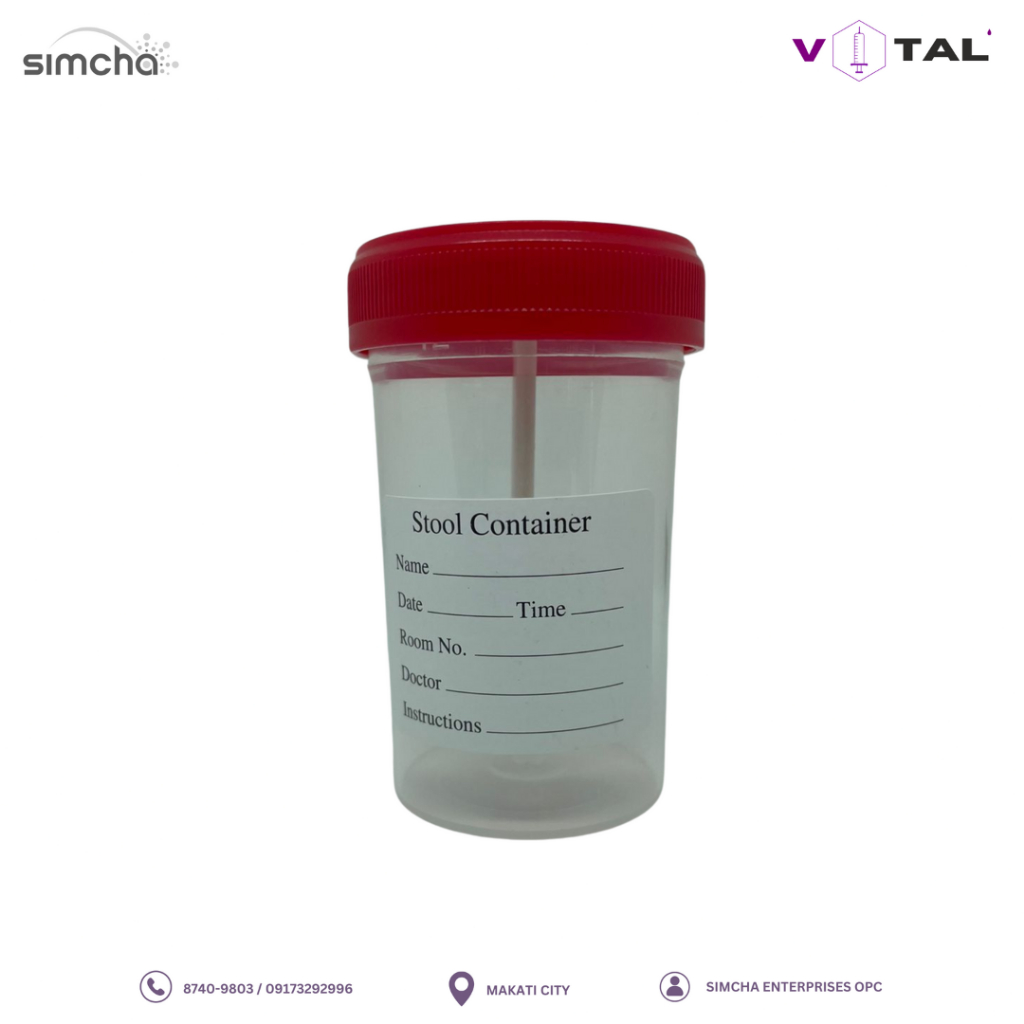 Sterile STOOL Collection Cup 60 mL Individual OPP Bag With Label ...