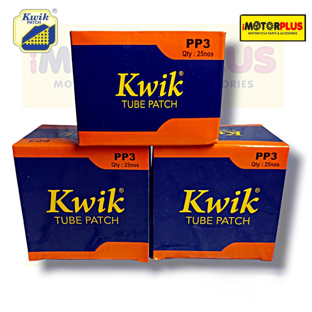 ORIGINAL KWIK PP3 VULCANIZING/TIRE TUBE PATCH | Shopee Philippines