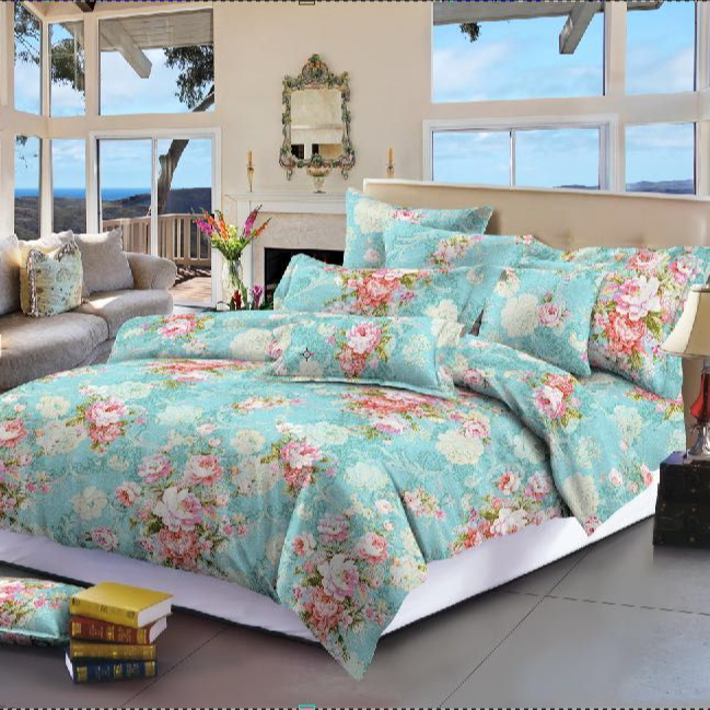 3in1 Elegant Home Singlequeen Size Bed Sheet Bedroom Bedsheet Sale Bed 6936