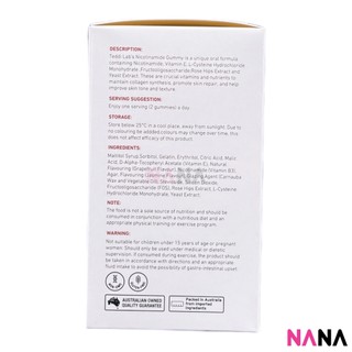 Unichi Teddi Lab Nicotinamide Gummy 60 Gummies (EXP:01 2027) | Shopee ...
