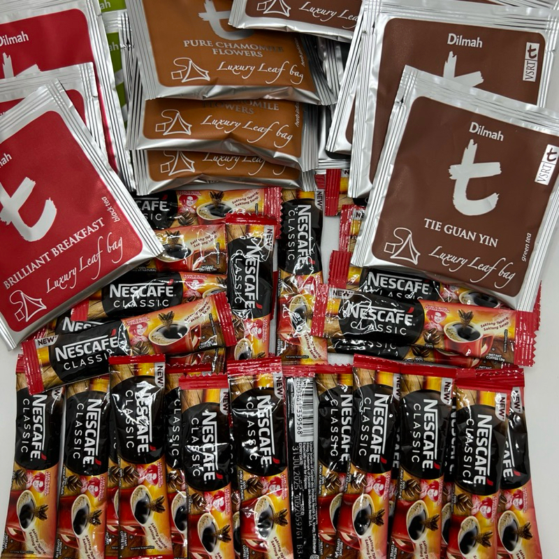 30 Coffee Sticks + 20 Tea Sachets Bundle | Shopee Philippines
