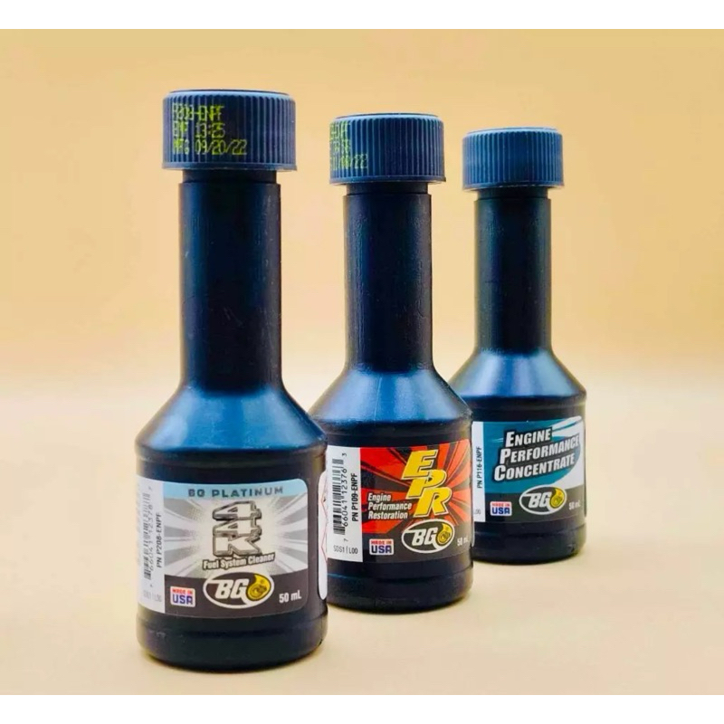 BG Solutions EPR, EPC and BG PLATINUM 44K Fuel System Cleaner Set of 3s ...