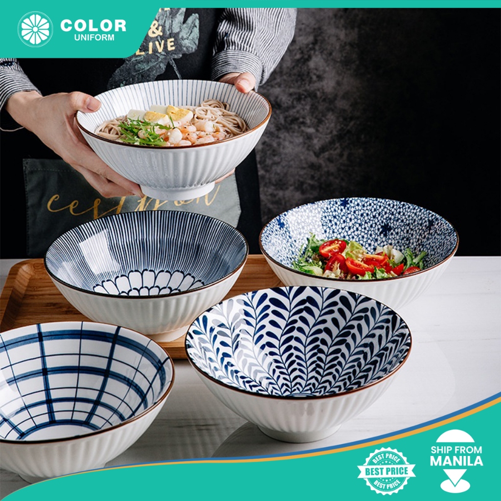 Ceramic Tableware 6-Pieces 4.5 inch Coconut Bowl and 6-Pieces Dish Gift ...