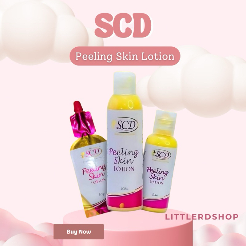 SCD Peeling Lotion 30ml, 50ml, 100ml Sizes | Shopee Philippines