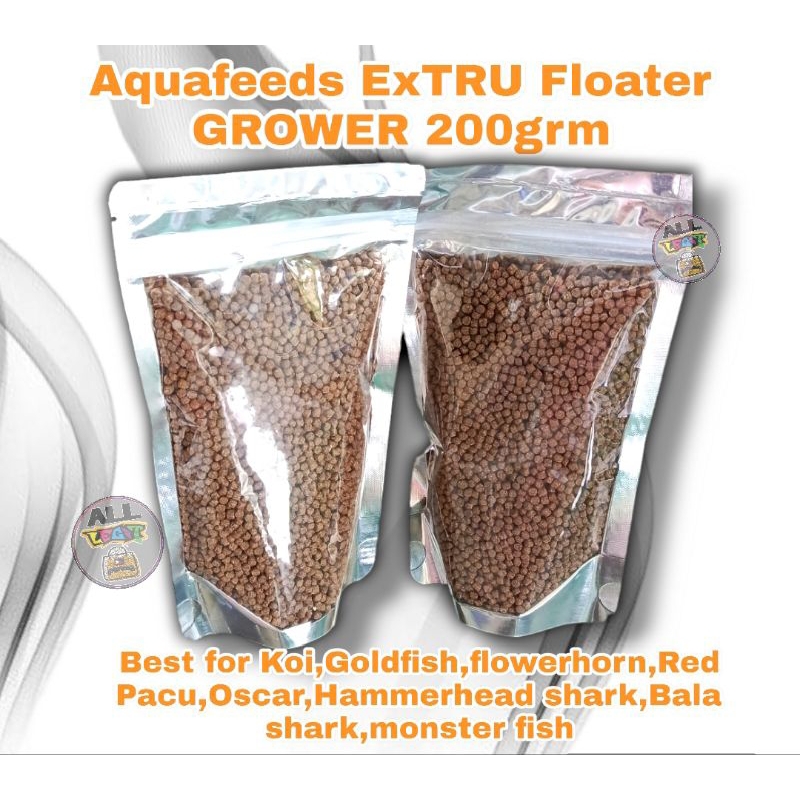 TATEH ExTRU Floater GROWER -Koi ,Flowerhorn,goldfish,monster fish,red ...