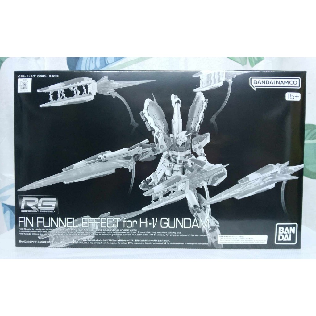 P Bandai RG 1/144 FIN FUNNEL EFFECT for Hi-ν GUNDAM | Shopee Philippines