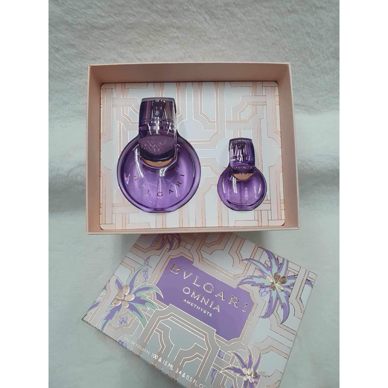 BVLGARI AMETHYSTE GIFT SET 100ml + 15ml | Shopee Philippines