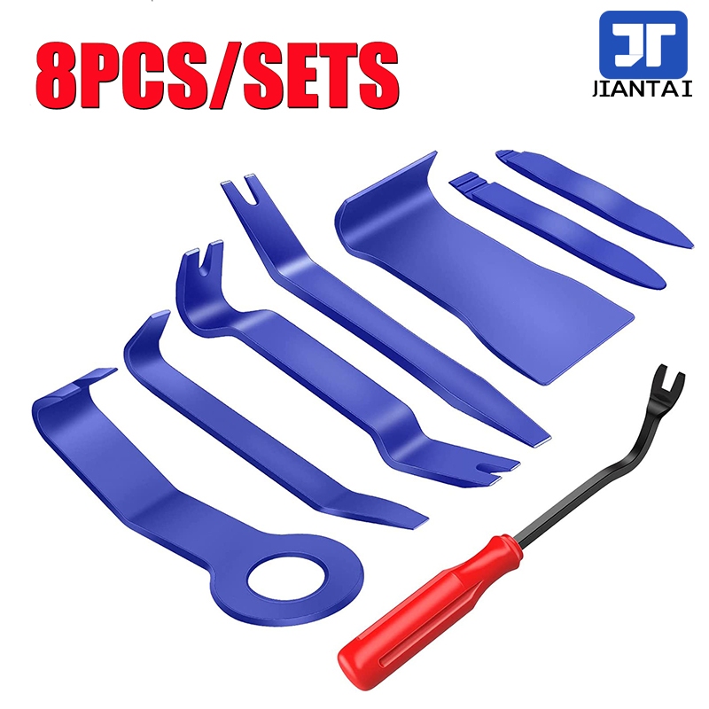 8pcs Auto Car Door Panel Removal Tool Kit Audio Trim Radio Install ...
