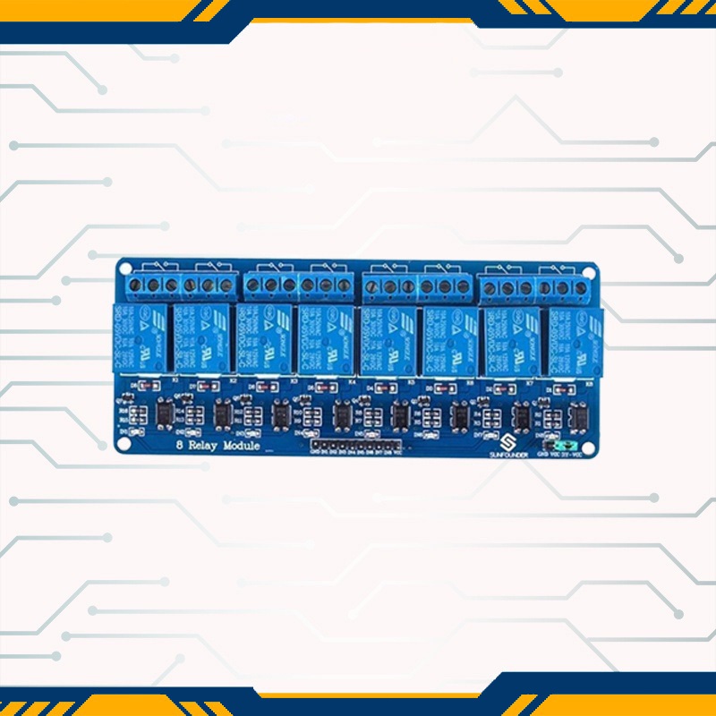 1 2 4 8 Channel 5V 10A Relay Module with Optocoupler | Shopee Philippines