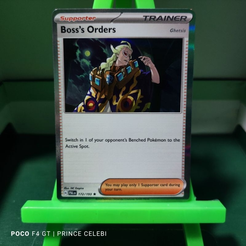 Pokemon TCG - Boss's Orders (H) | Shopee Philippines