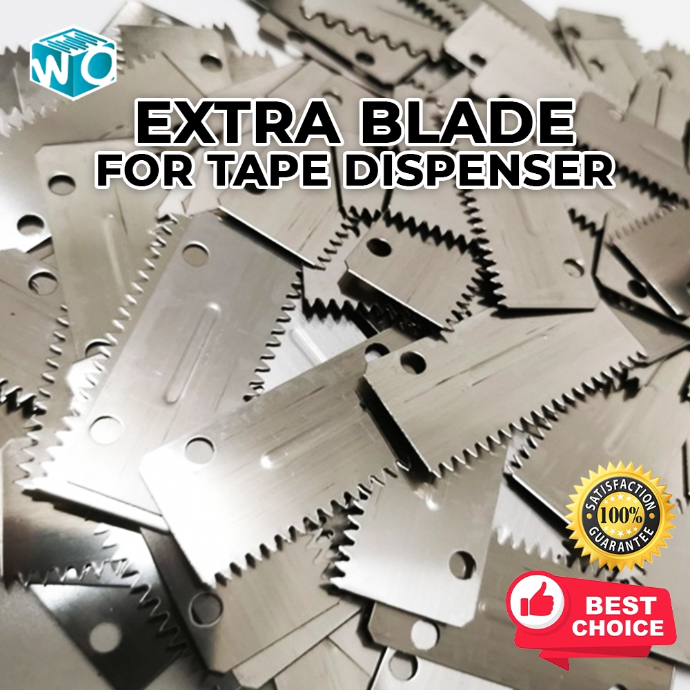 Extra Blade for Metal Tape Dispenser Replaceable tape blade for tape ...