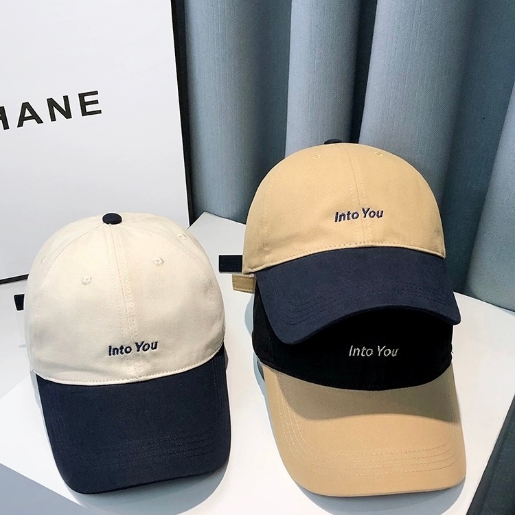 RAINBOWCO Into You Korean Baseball Cap Unisex Fashion Cap For Men And ...