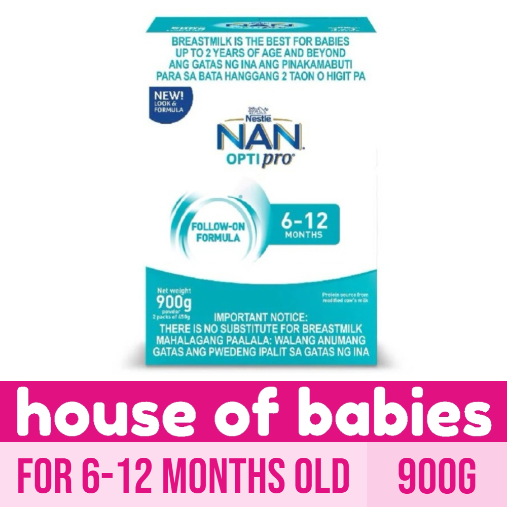 NAN OptiPro Two 900g for 6-12 Months Old Milk Supplement | Shopee Philippines