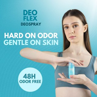 DEOFLEX DUO Underarm Whitening SPRAY & CREAM, Anti-Hair Growth, 48hrs ...