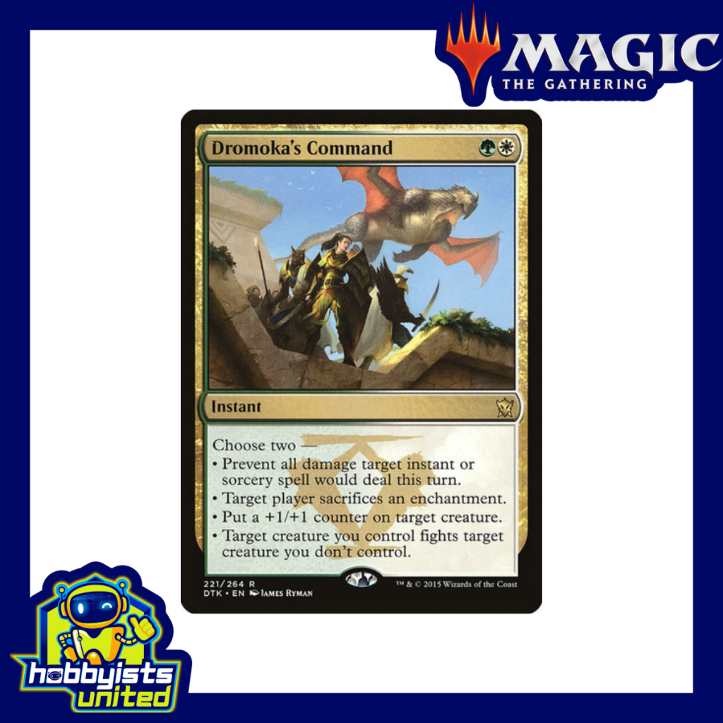 Dromoka's Command - Magic: The Gathering (Dragons of Tarkir) | Shopee Philippines