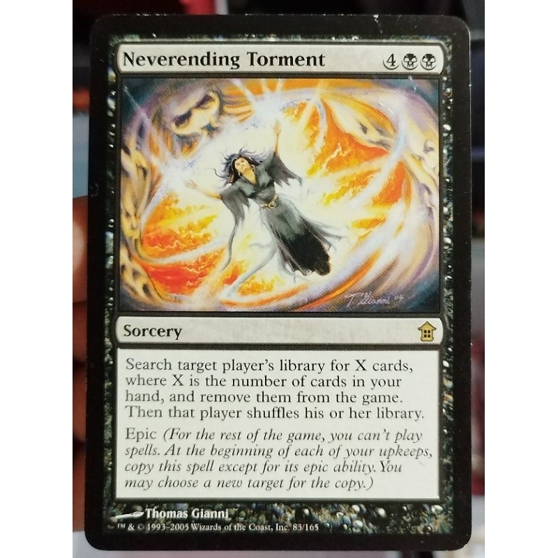 Neverending Torment (Magic the gathering) | Shopee Philippines