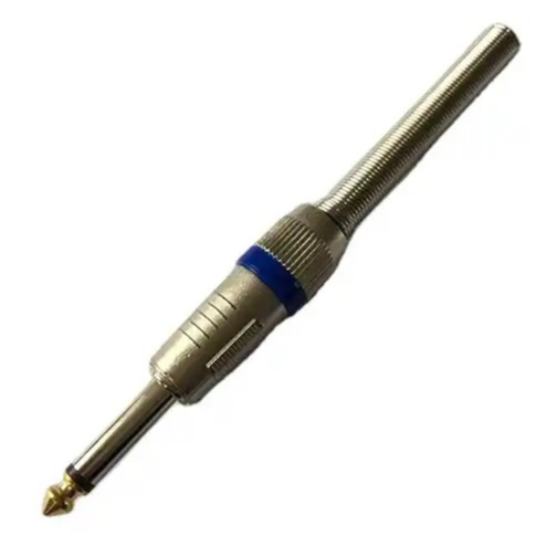 Mono PL Microphone Audio Jack Plug Cannon Plug With Spring 6.35mm ...