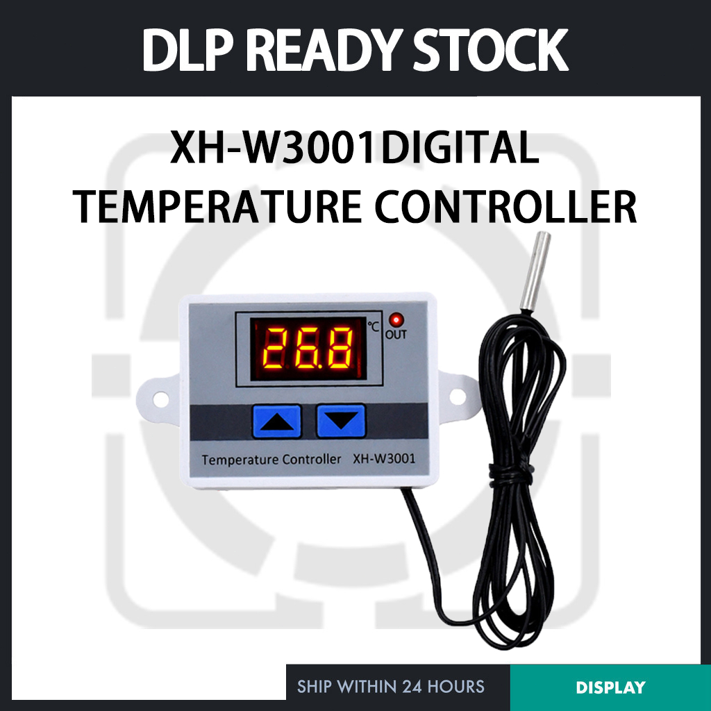 XH-W3001 Multifunction Digital Temperature Controller DC12/24V AC110 ...