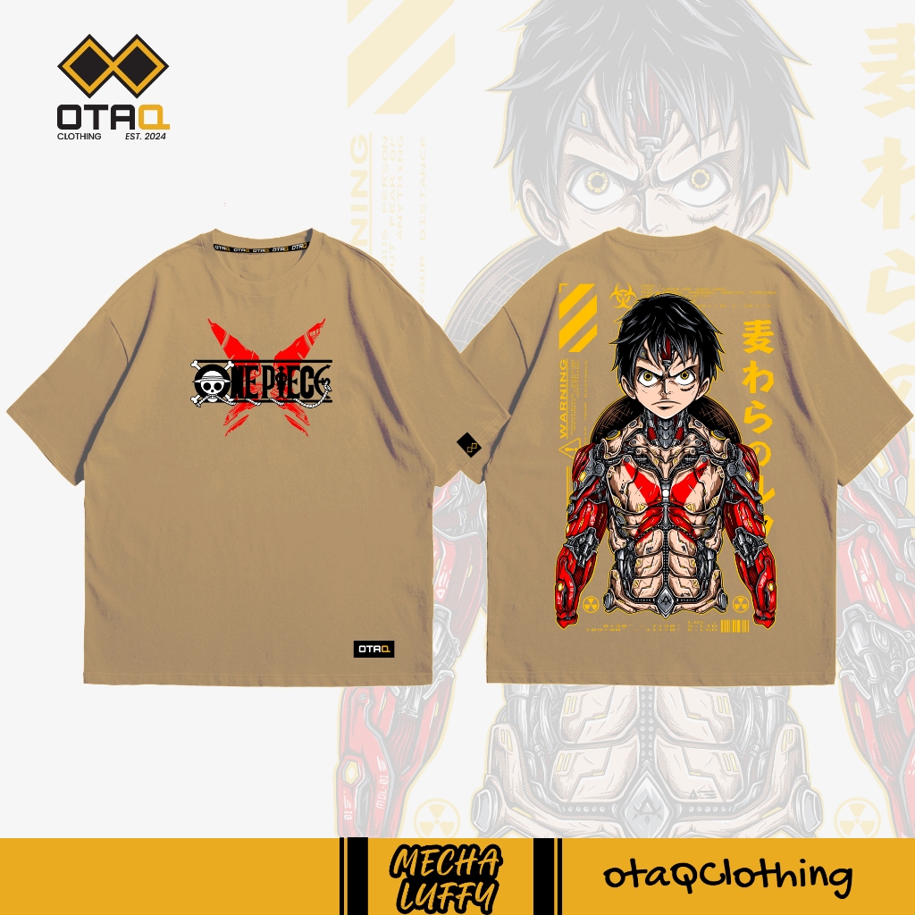 Anime T Shirt - Unisex - Otaq Clothing - One Piece - Mecha Luffy ...