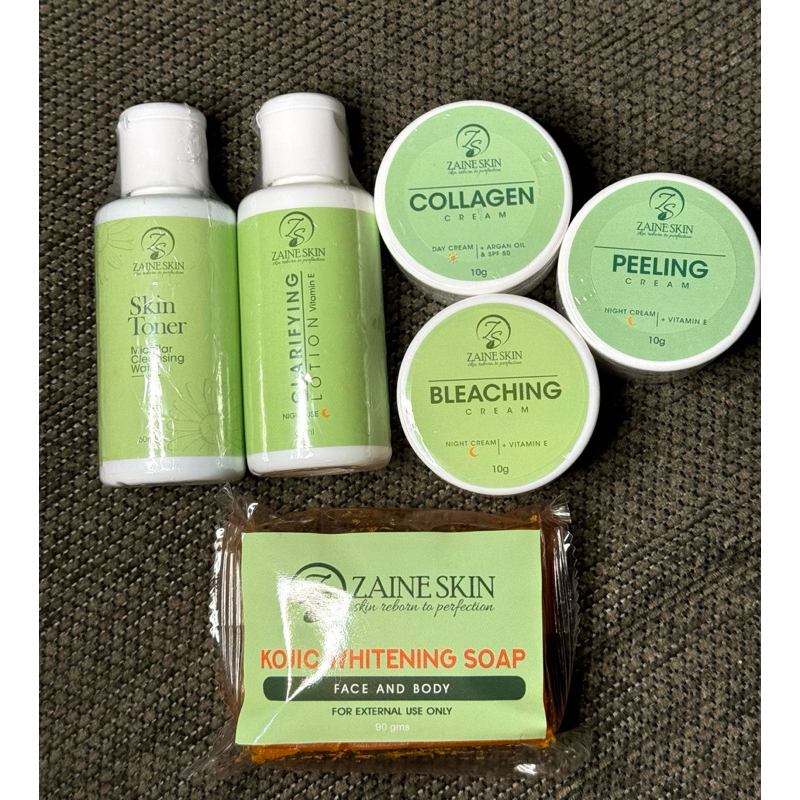 Zaine Skin Basic Essential Set w/ Serum (New Packaging) | Shopee ...