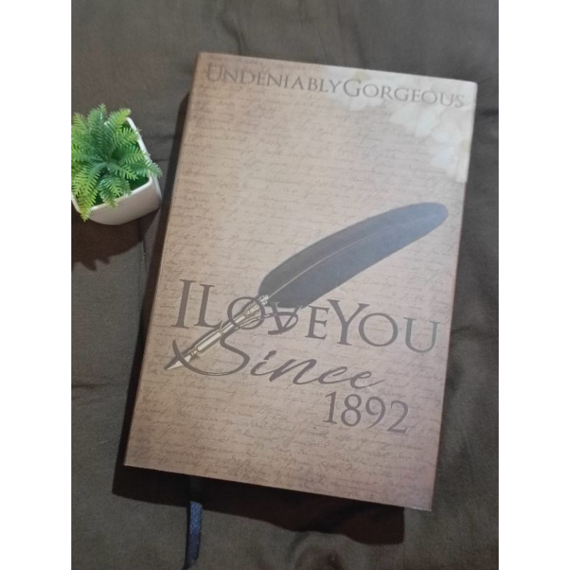 I LOVE YOU SINCE 1892 HARDBOUND | Shopee Philippines
