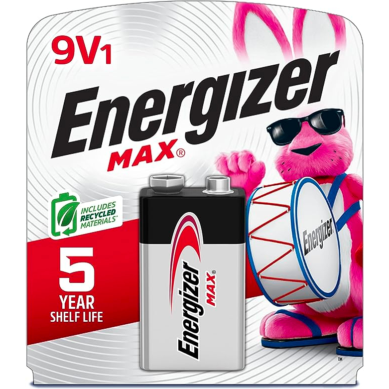 Energizer Max Alkaline 9V 1pc Battery | Shopee Philippines