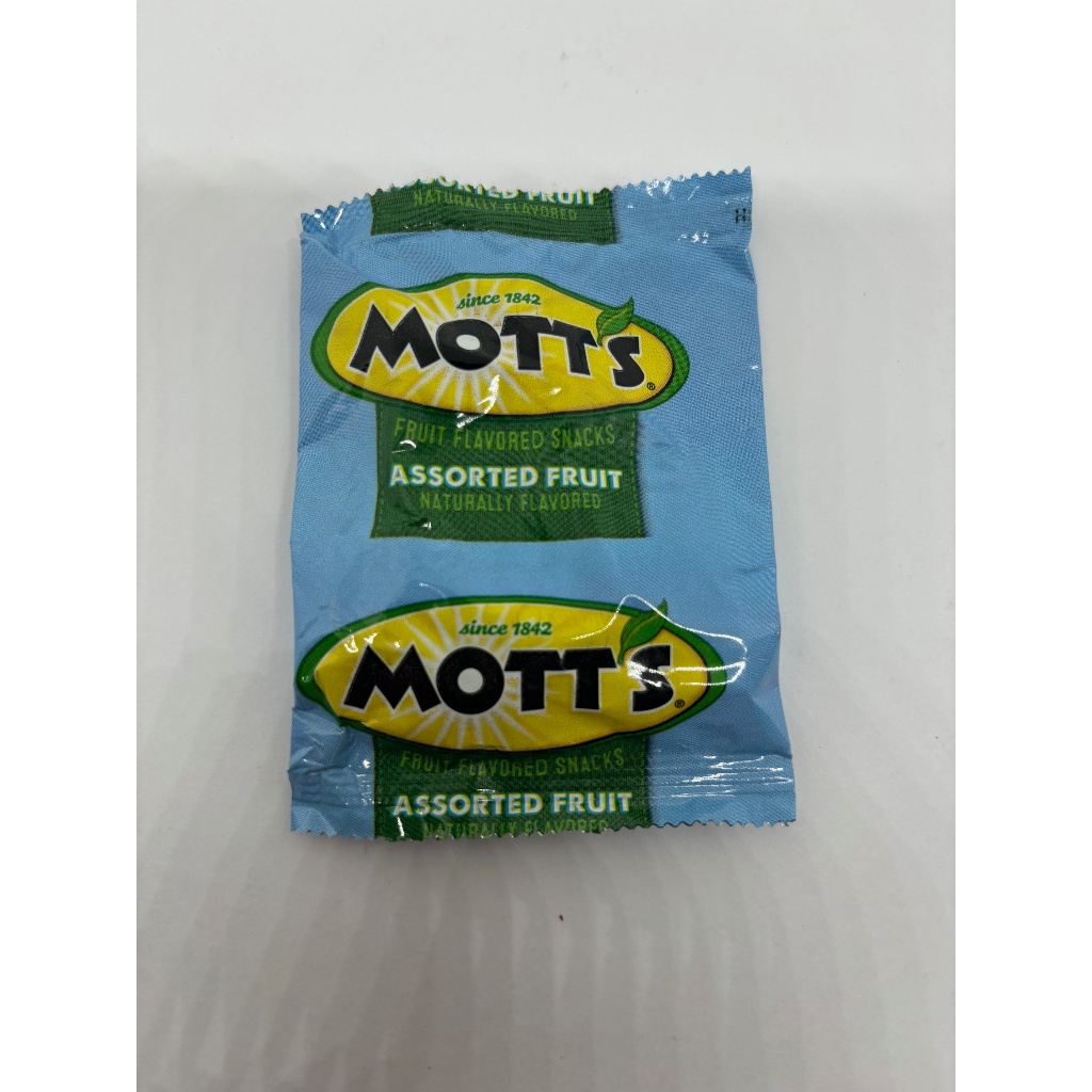 Mott’s Motts Fruit Snacks 22.7g 0.8 oz Single Pack Imported from USA ...