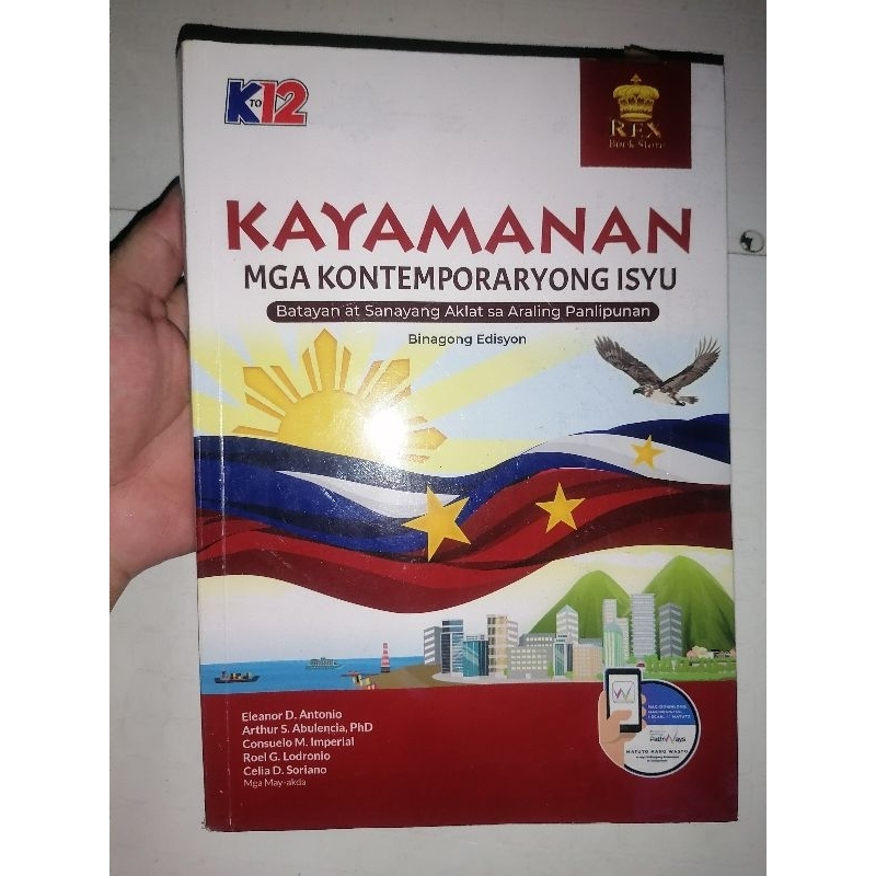 Kayamanan. Mga Kontemporaryong Isyu, Batayan at Sanayang Aklat sa Wika ...