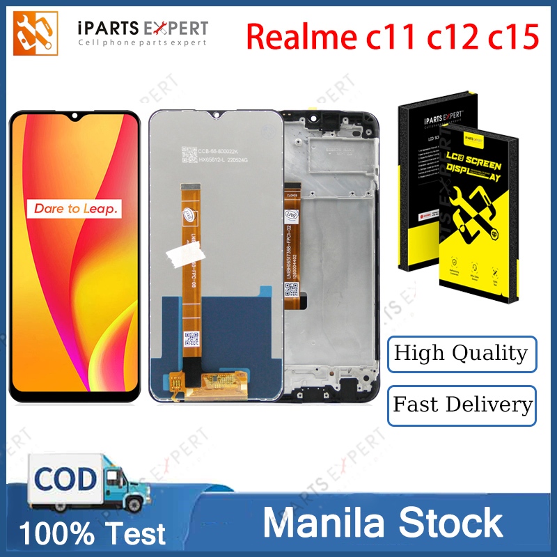 IPARTSEXPERT Original LCD for Realme C11 2020 2021/C12/C15 LCD Display Screen Assembly Repair ...