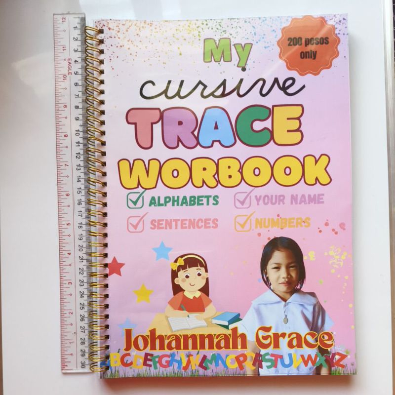 Cursive Tracing Workbook 4 in 1 | Shopee Philippines