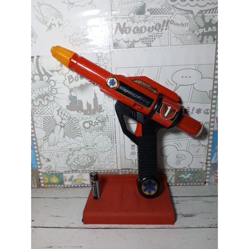 Bandai Power Rangers DX Operation Overdrive Red Blaster Toys | Shopee ...