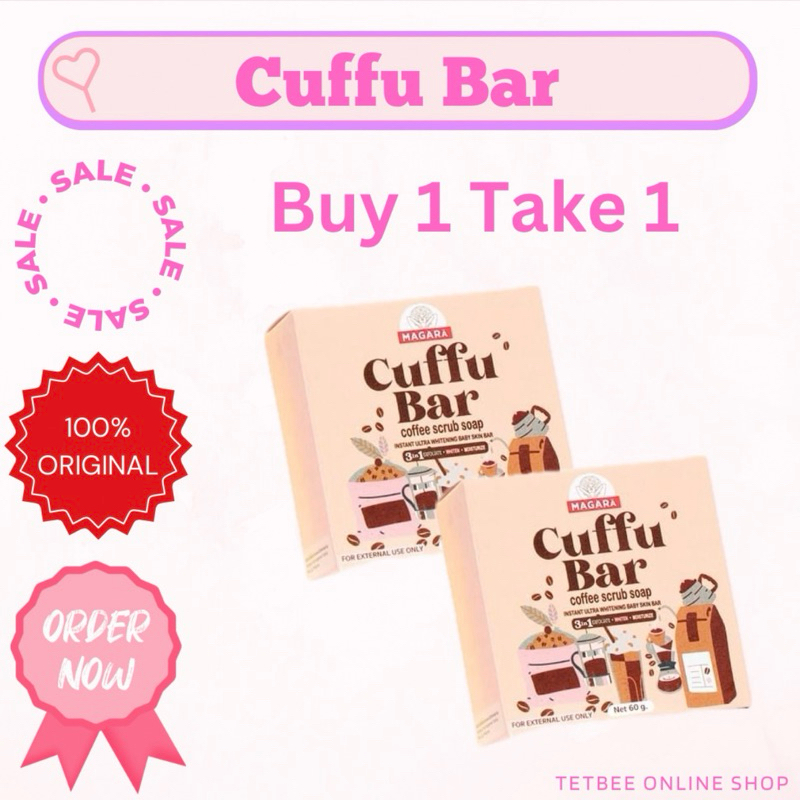 Buy 1 Take 1 Cuffu Bar Body Scrub | Shopee Philippines