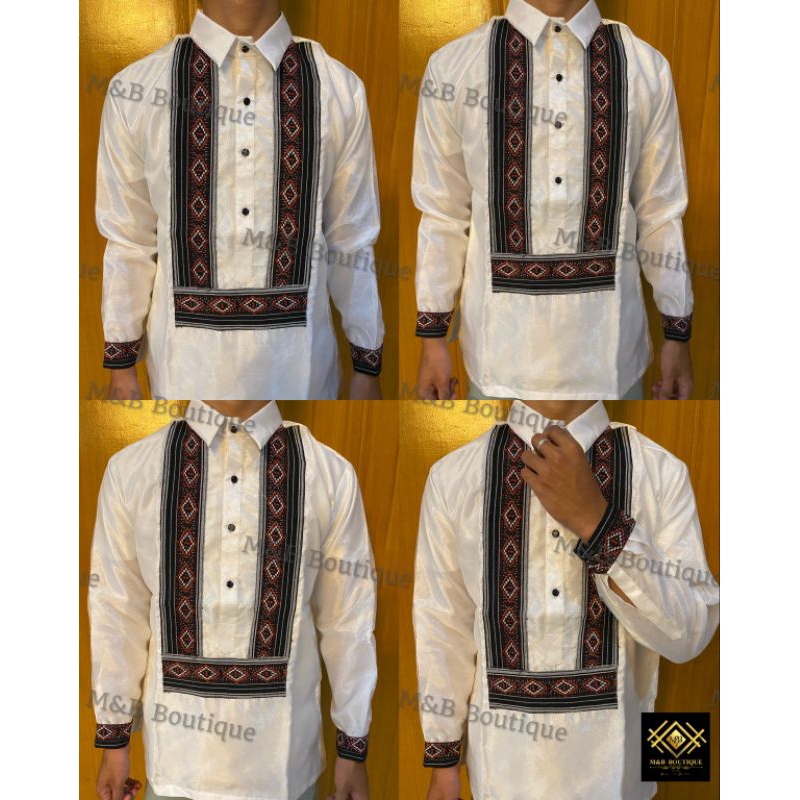 Barong for Men ETHNIC DESIGN Modern Barong | Shopee Philippines