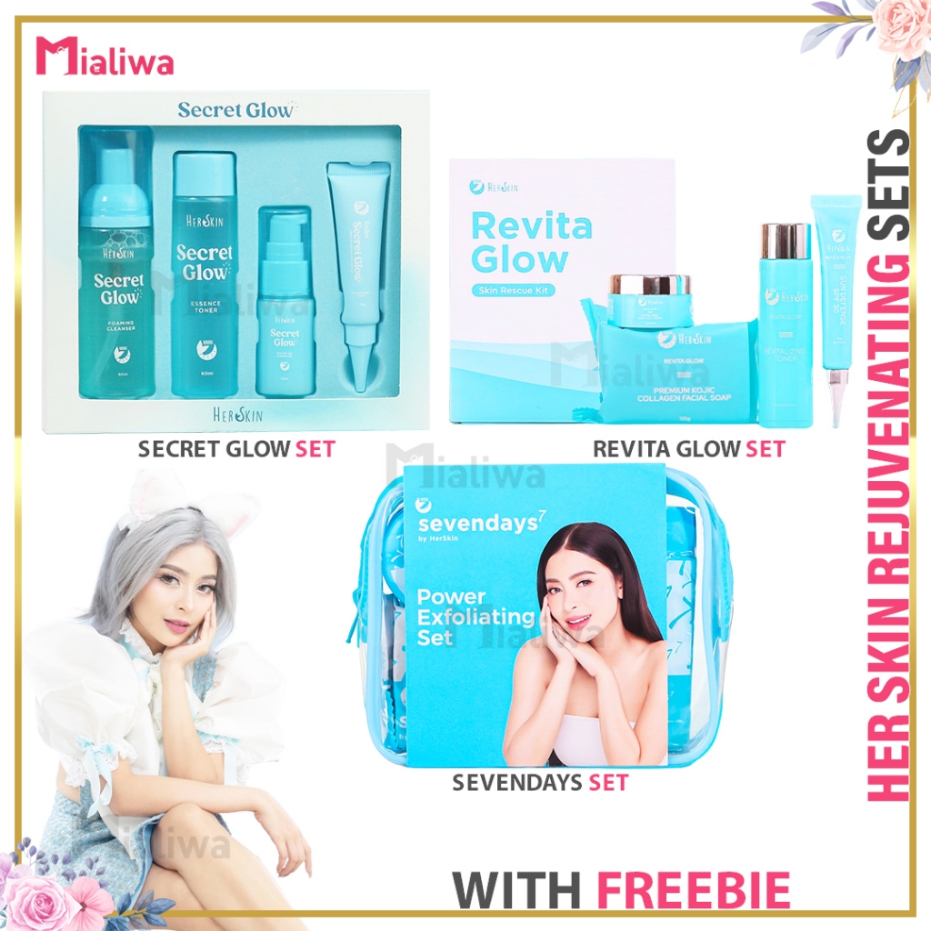 HerSkin By Kath Melendez Revita Glow Skin Rescue Rejuvenating Set ...