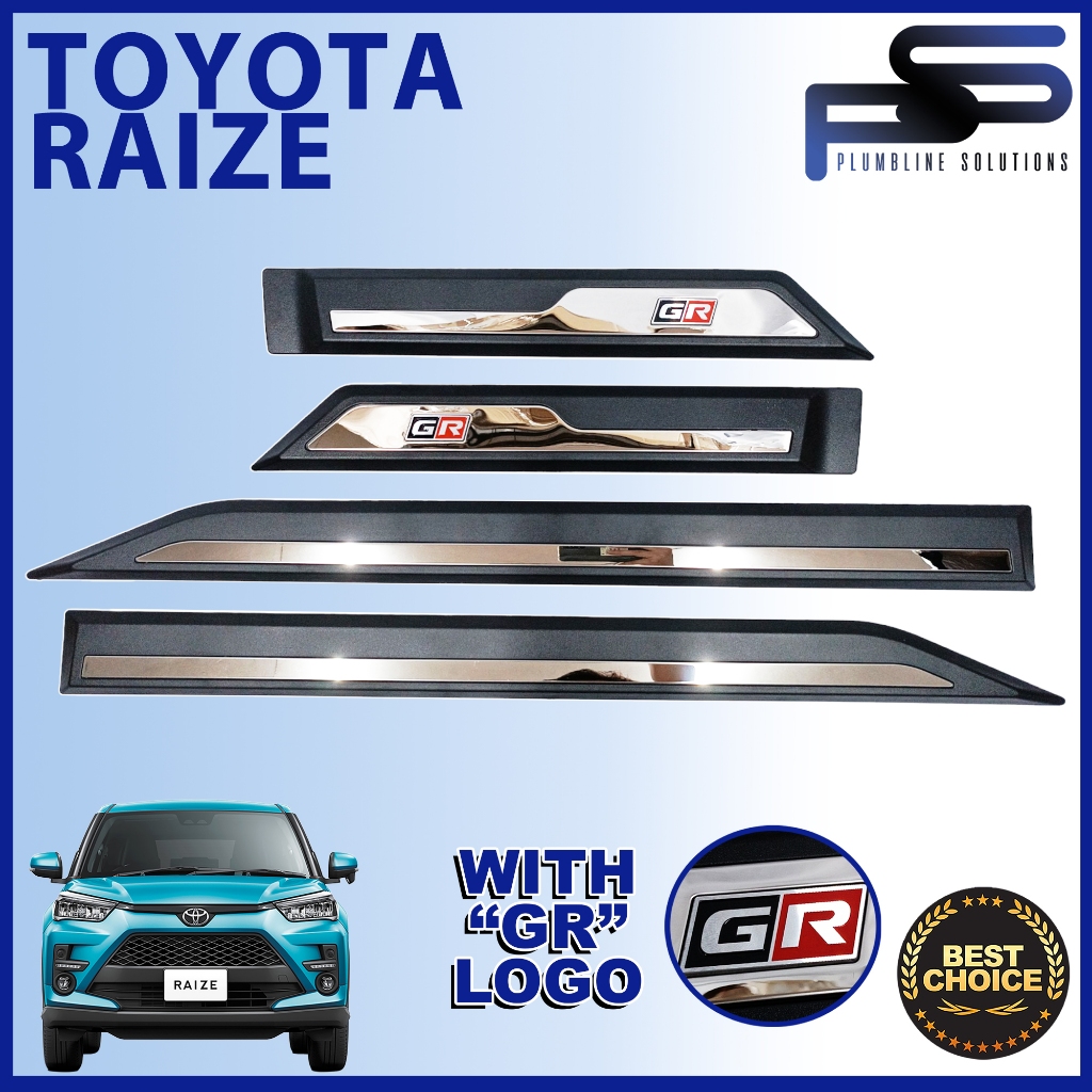 Side Body Moulding for Toyota Raize GR 2019 - 2023 Side Body Kit ...