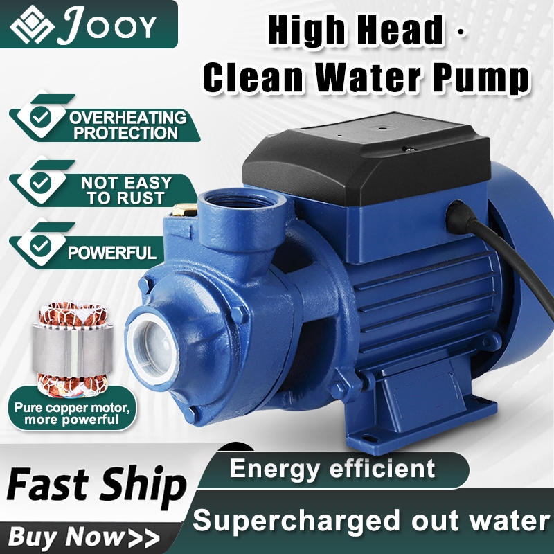 Booster Jet Pump 1/2 HP DC Electric Water Pump Water Booster 370W ...