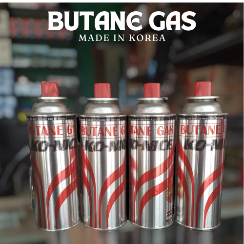 sold per pack 250g (4pcs) butane gas ko-nice made in korea | Shopee ...