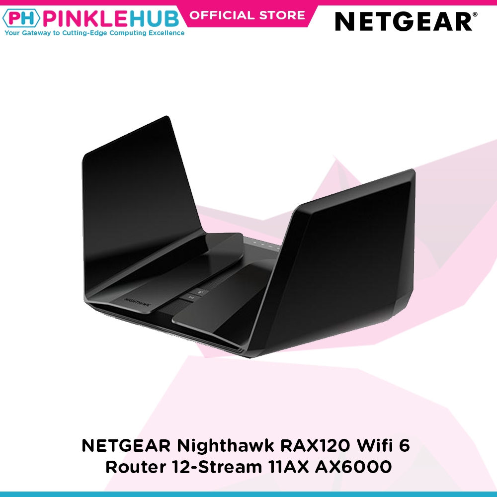 NETGEAR Nighthawk RAX120 Wifi 6 Router 12-Stream 11AX AX6000 (RAX120 ...