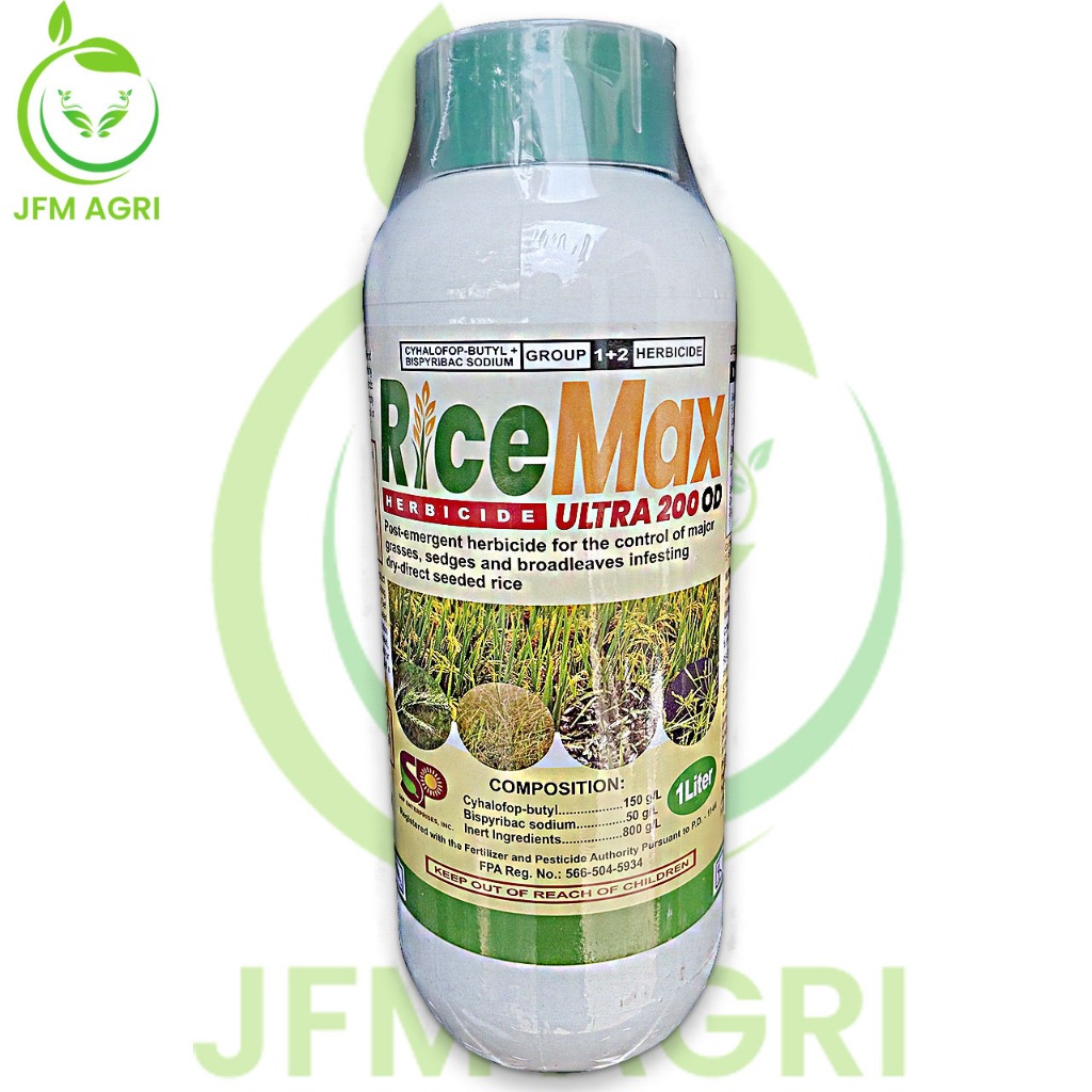RiceMax ULTRA 200 OD Herbicide for rice S&P (1 Liter) | Shopee Philippines