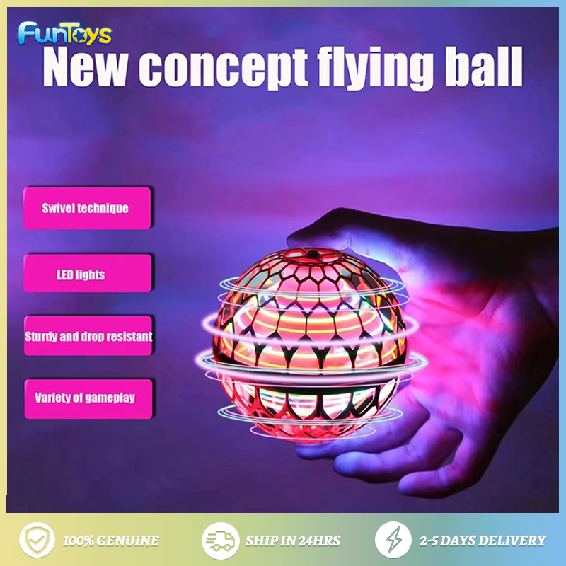 FunToy Flynova Pro Flying Spin Ball Children's Flying Ball Impact ...