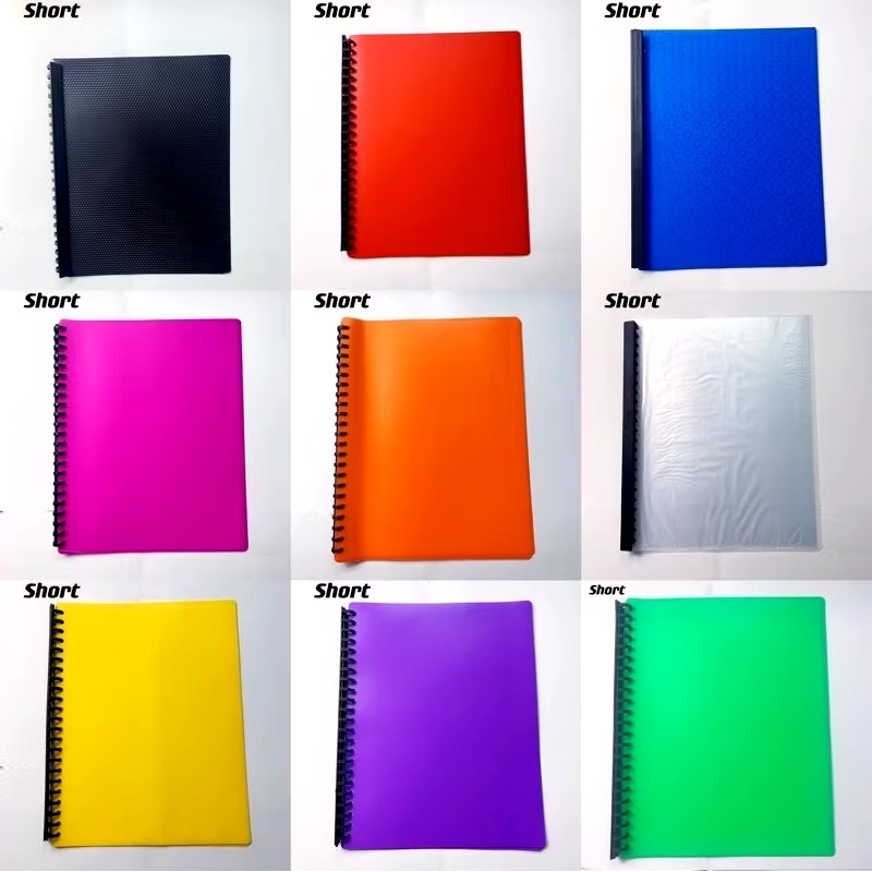 Clear Book School Office Long Clear Book Long/Short File Folders ...