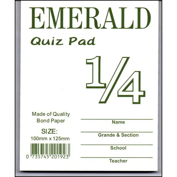 LINLAN NEW COD QUIZ PAD 1/4 (DIAMOND,EMERALD) | Shopee Philippines