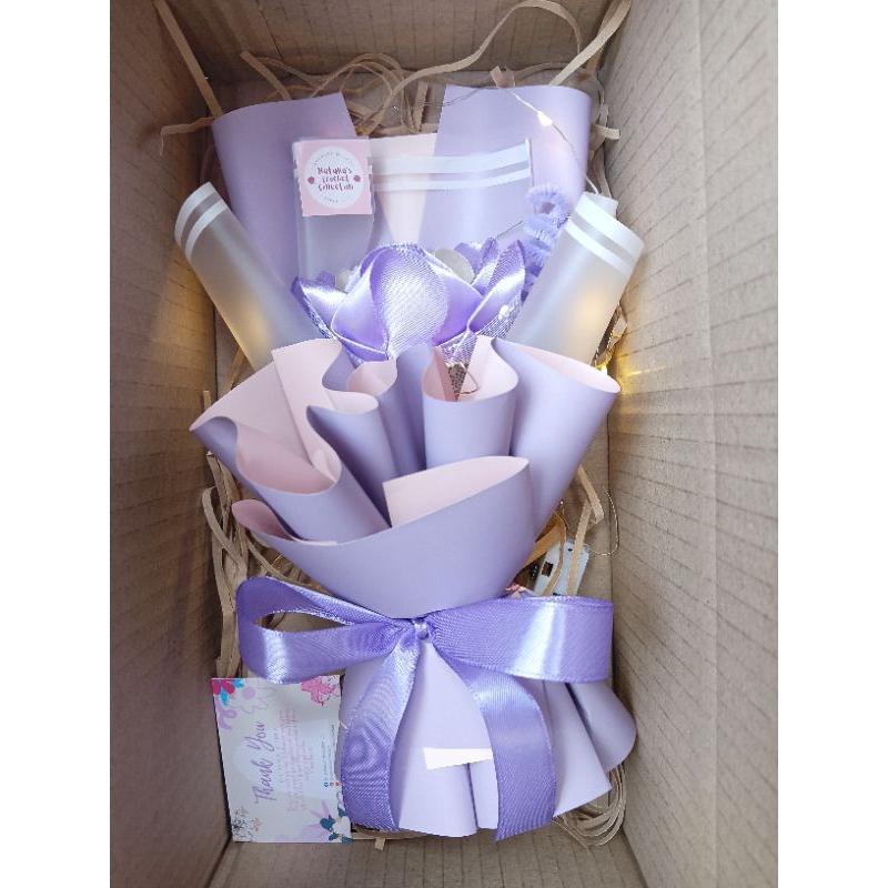 Satin Rose Bouquet WITH FUZZY WIRE (Handmadebyshiri) | Shopee Philippines