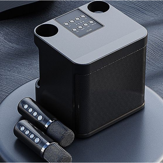 Karaoke bluetooth speaker with microphone wireless microphone speaker ...