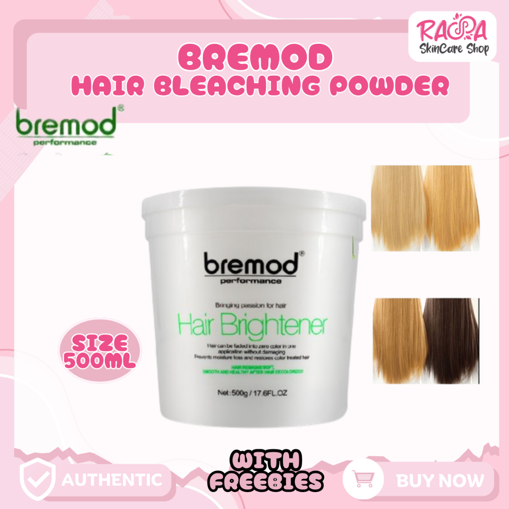 Bremod Hair Brightener Bleaching Powder 500 g. (White Powder) BR-R001 ...
