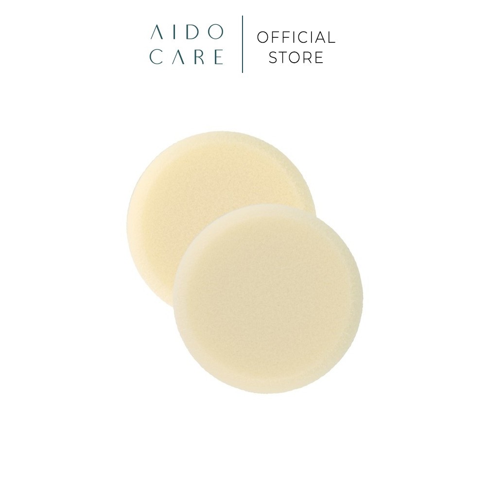 Aido Cosmetics Sponge (Facial Sponge, Round, Soft) | Shopee Philippines
