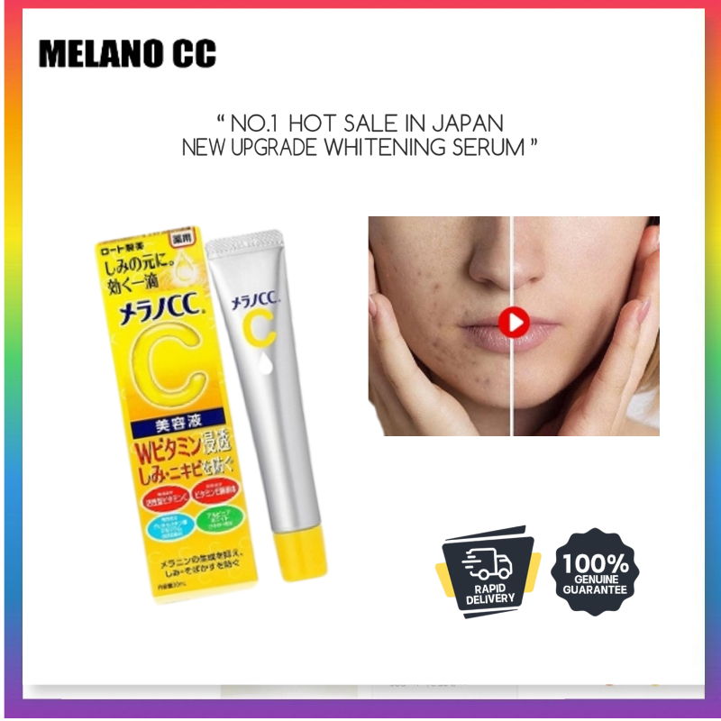 Rohto Melano CC Vitamin C Intensive Anti-Spot Essence 20ml Brightening ...