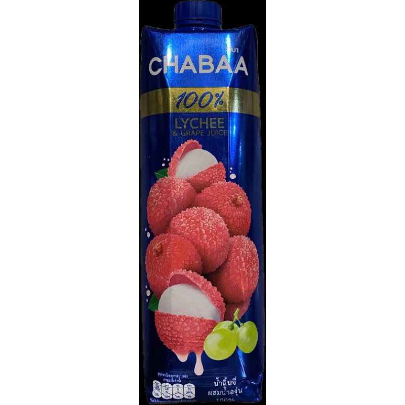 Chabaa Lychee & Grape Juice 1L | Shopee Philippines